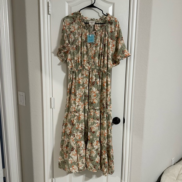Hayden | Dresses | Xl Print Spring Dress | Poshmark